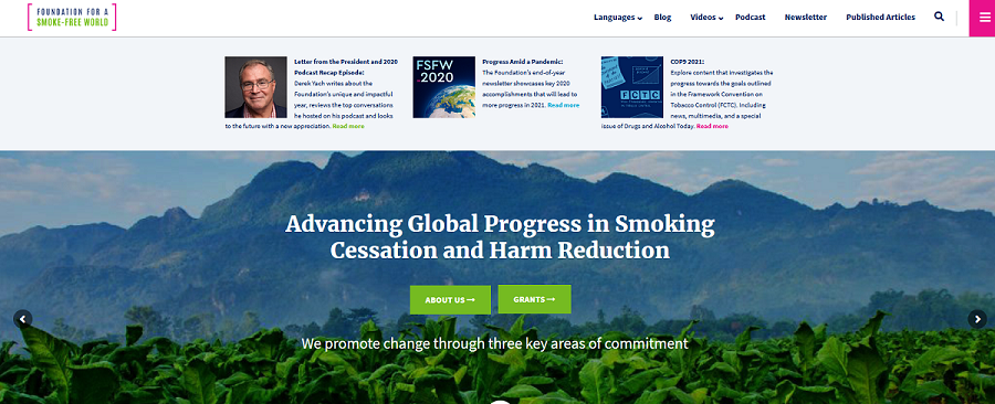 Lawsuit provides inside view of Foundation for a Smoke-Free World ...